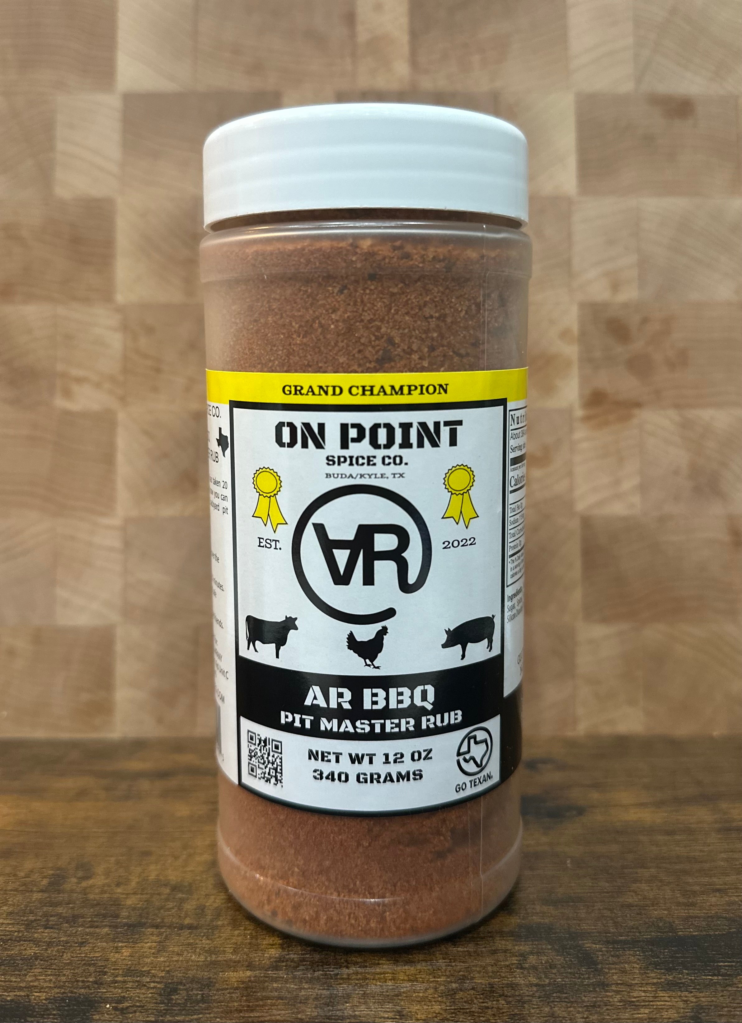 AR BBQ ALL PURPOSE BBQ RUB – ONPOINT SPICE COMPANY